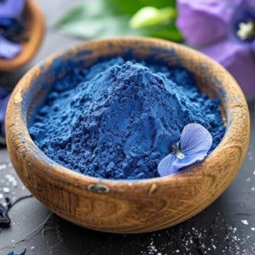 Authentic Moroccan Nila Powder – 100% Organic Blue Indigo Skincare ...