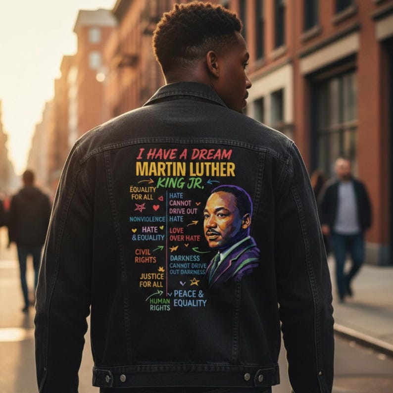 MLK Jr. 'I Have a Dream PNG | Black History Month- Sublimation SVG ...