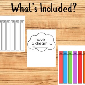 MLK Martin Luther King Jr. Day Craft | Printable Bulletin Board | I ...
