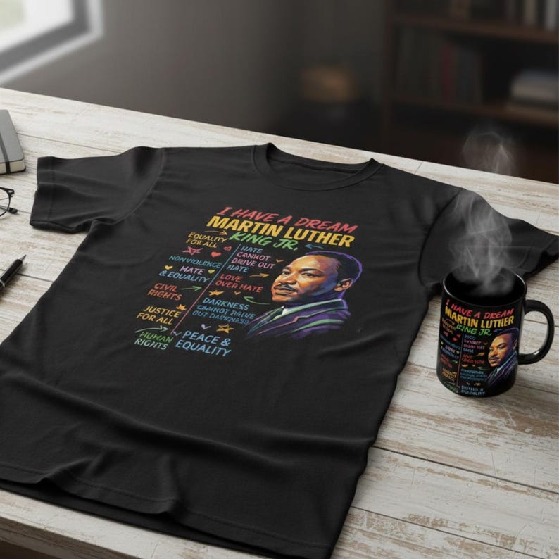 Martin Luther King Jr PNG | I Have a Dream Quote | MLK Day Sublimation ...
