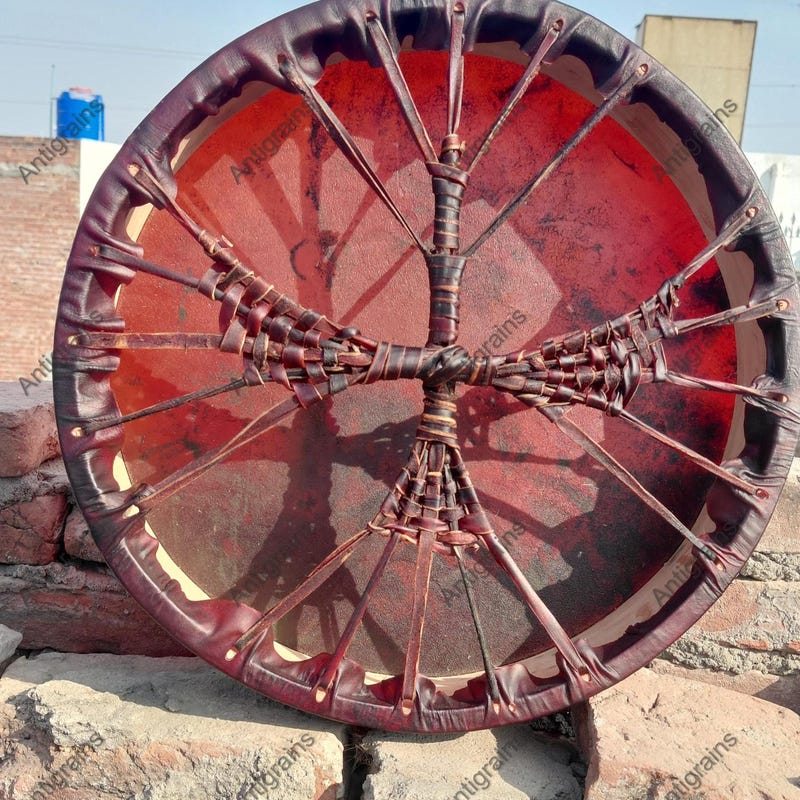 Native Drum Skin Buffalo - Etsy UK