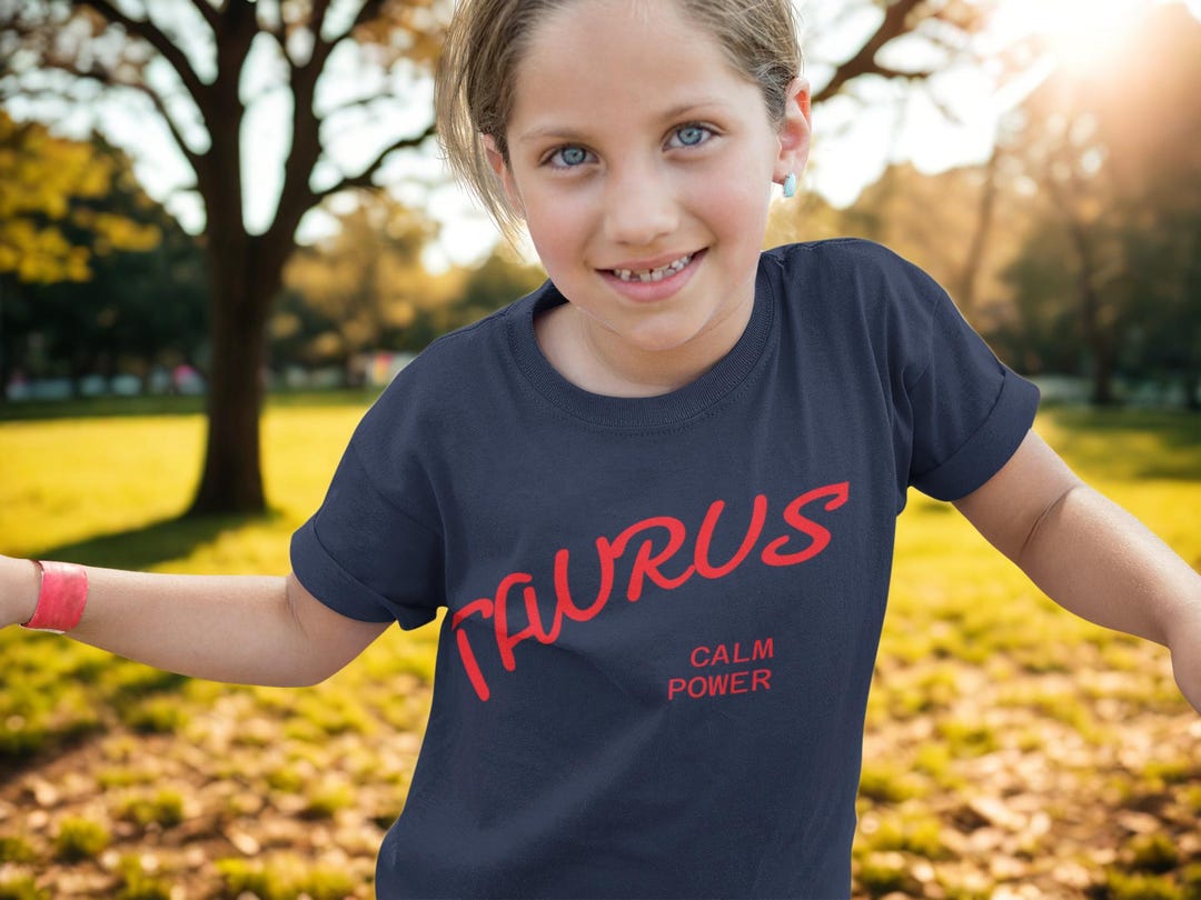 Taurus Kids Tee - Zodiac Astrology Sign Shirt - Etsy