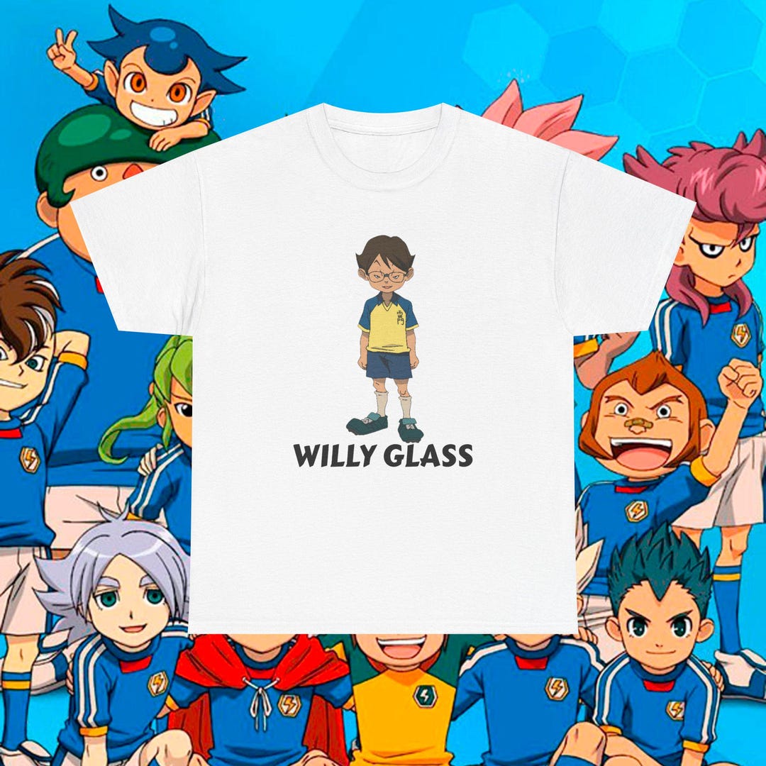 Inazuma Eleven Shirt, Willy Glass, William Glass, Soccer Anime, Sport ...