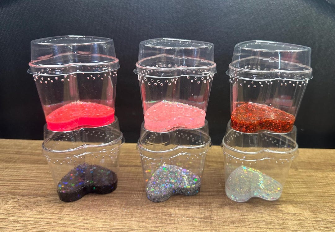 Glitter Heart Spiderling Enclosure 3” - Etsy