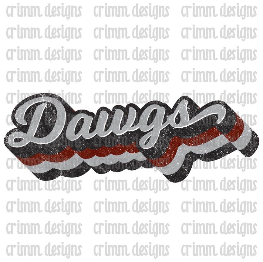 Retro Dawgs Sublimation Design Download - Etsy