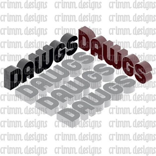 Retro Dawgs Sublimation Design Download - Etsy
