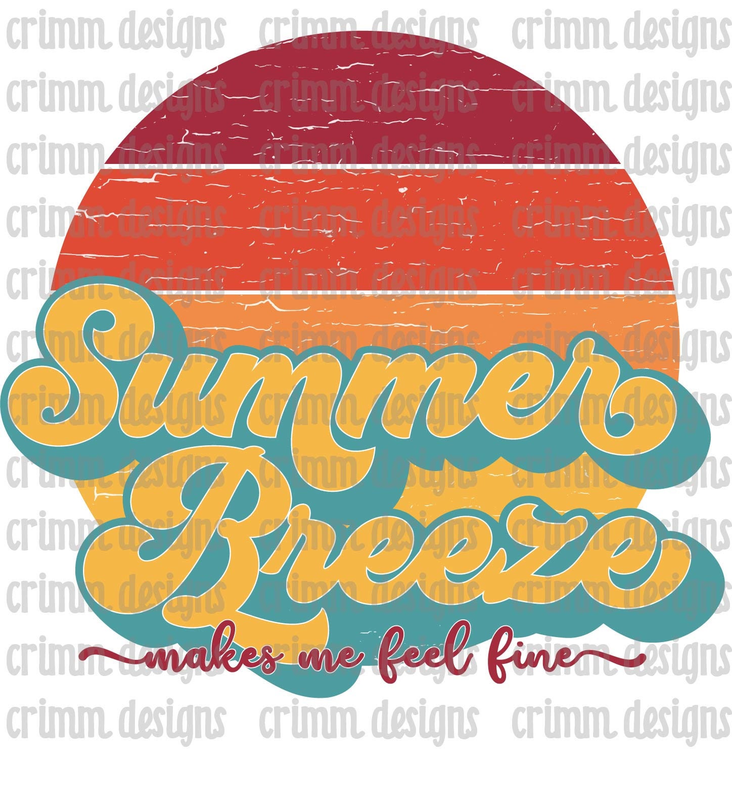 Summer Breeze makes me feel fine Sublimation Design Digital | Etsy