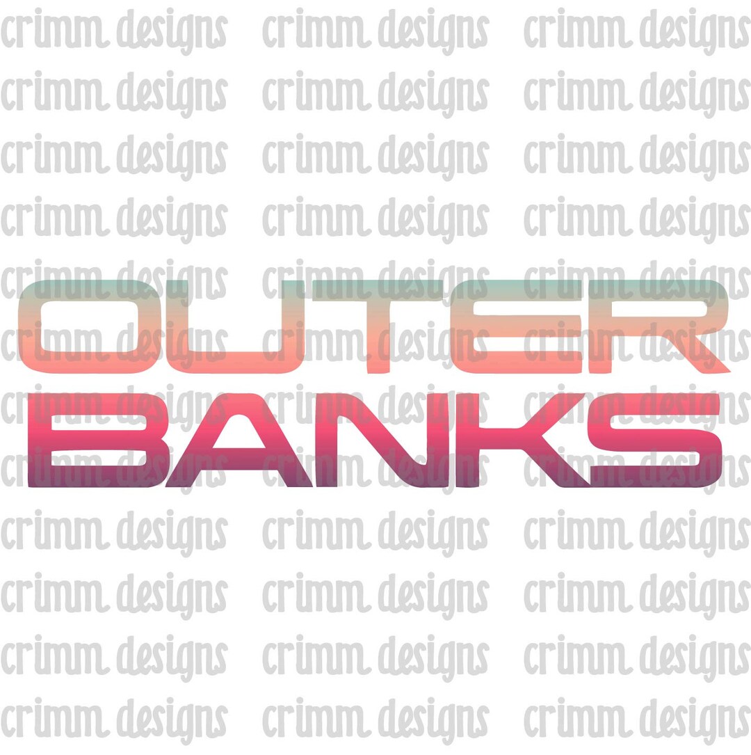 Outer Banks 3 Designs Sublimation Design Digital Download - Etsy
