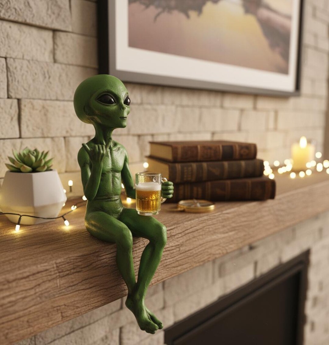 Extraterrestrial Statue, Alien Decoration, Original Object, Alien ...