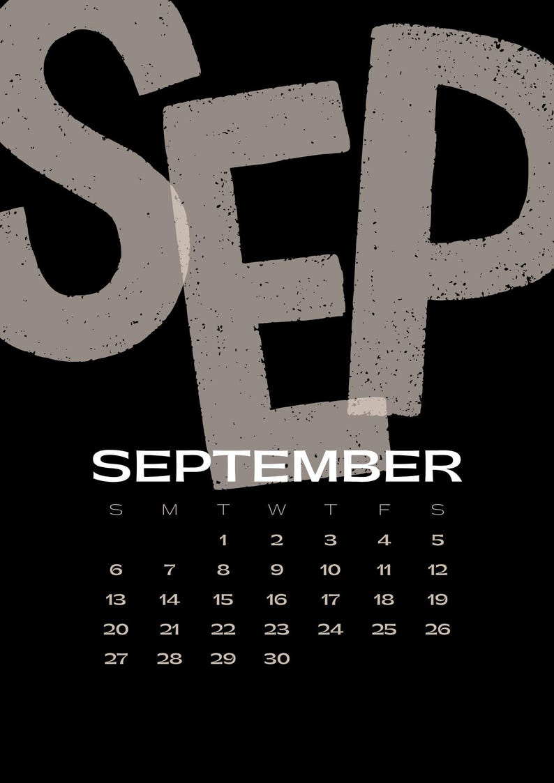 2026 Yearly Planner Printable | Minimalist Calendar (PDF Download) - Etsy