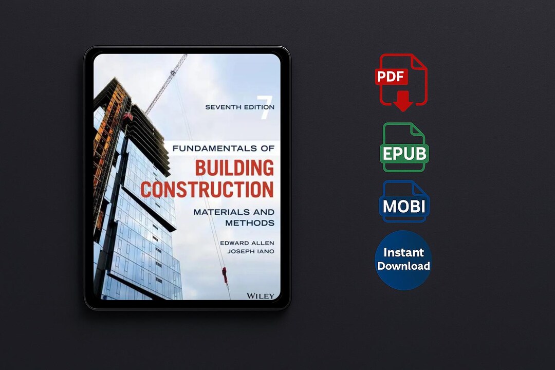 Fundamentals of Building Construction Materials and Methods 7th Edition ...