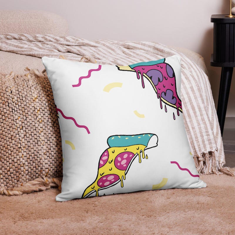 Pizza Pillow - Etsy