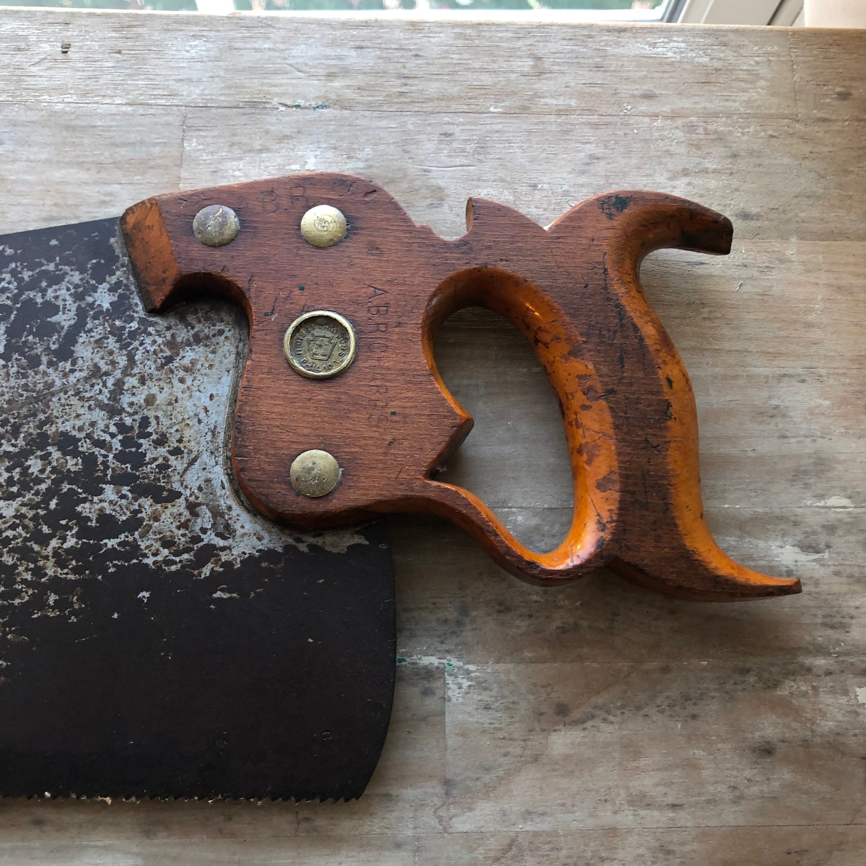 Antique Saw, Henry Disson & Sons Philadelphia PA, Collectible Saw, Made ...