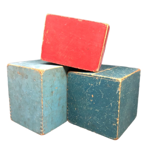 Primitive Wooden Blocks - Etsy