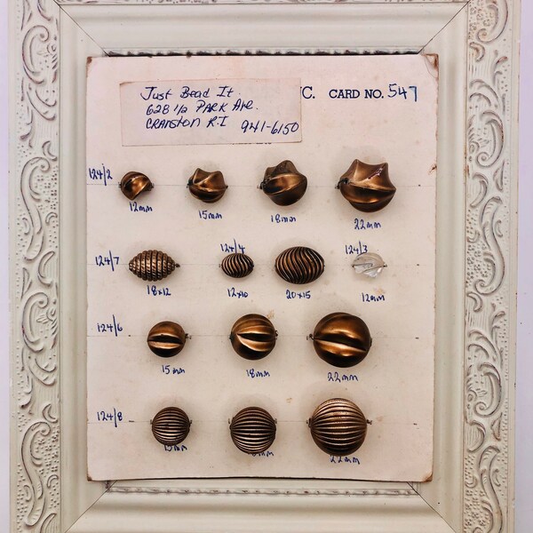Salesman Sample Card of Buttons - Etsy