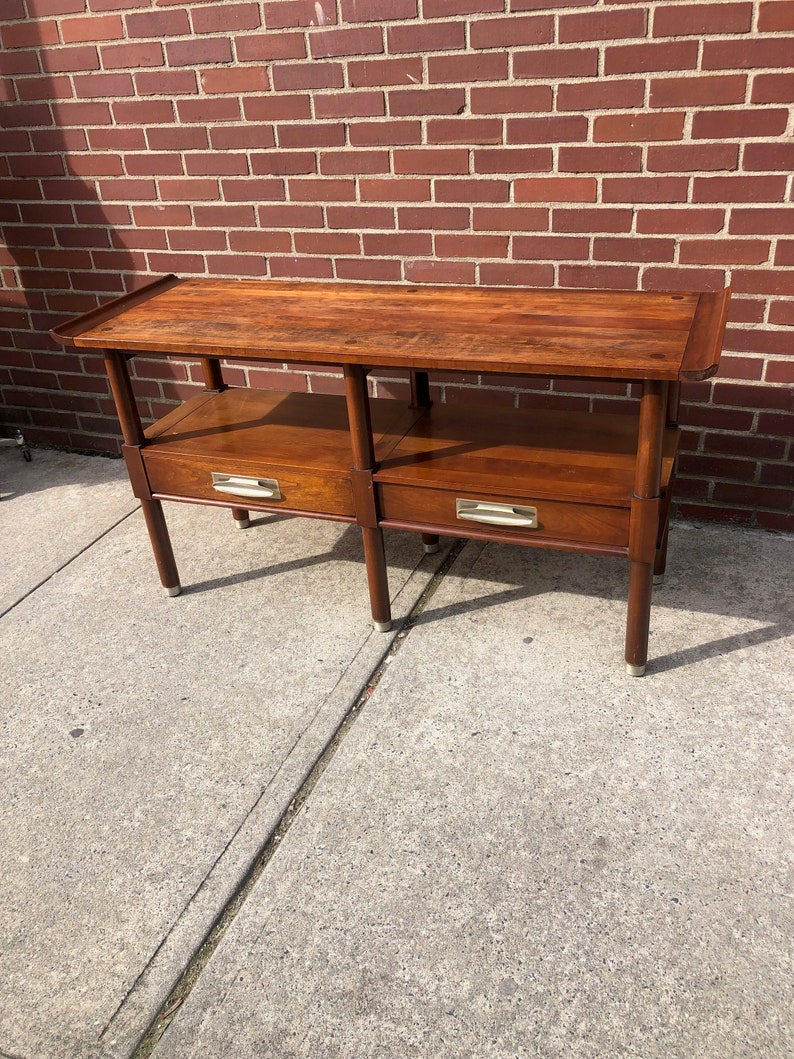 Mid Century Modern Console Table - Etsy
