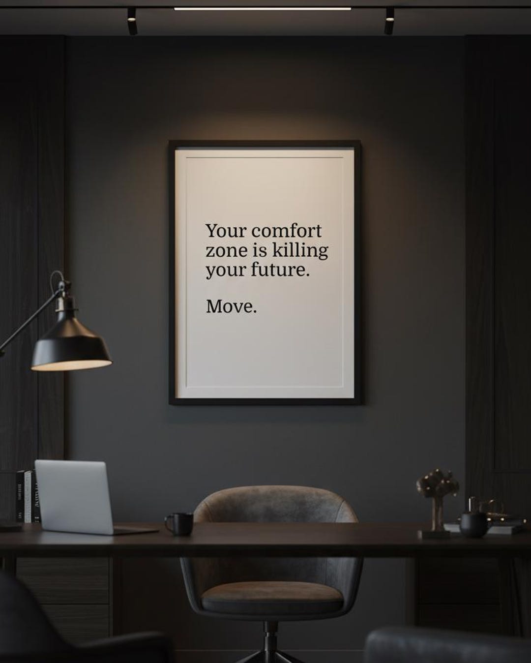 Inspirational Personal Growth Poster - Motivational Wall Art on Matte ...
