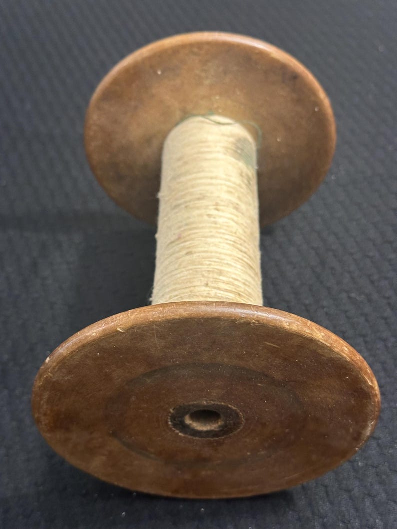 Antique Vintage Wooden Yarn/thread Spool - Etsy