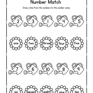 Spring Activity Worksheet Bundle: Preschool & Kindergarten (70 Pages ...