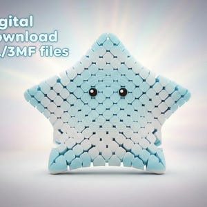 Flexi Starfish STL | Articulated Star Fish Fidget Toy | Cute Ocean ...