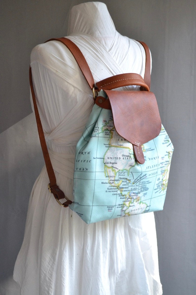 World Map Backpack | SEMA Data Co-op