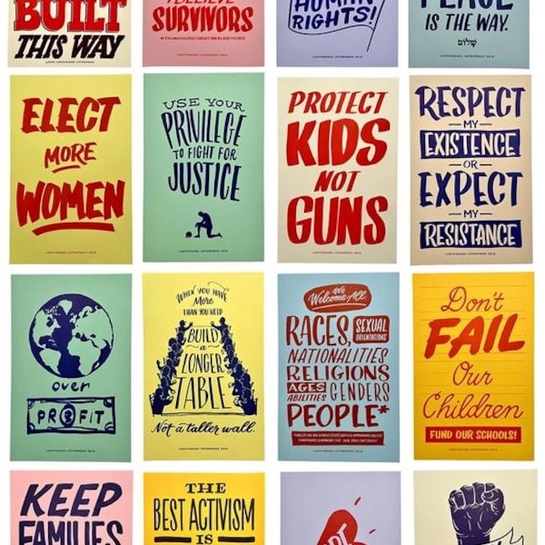 Activism Poster - Etsy