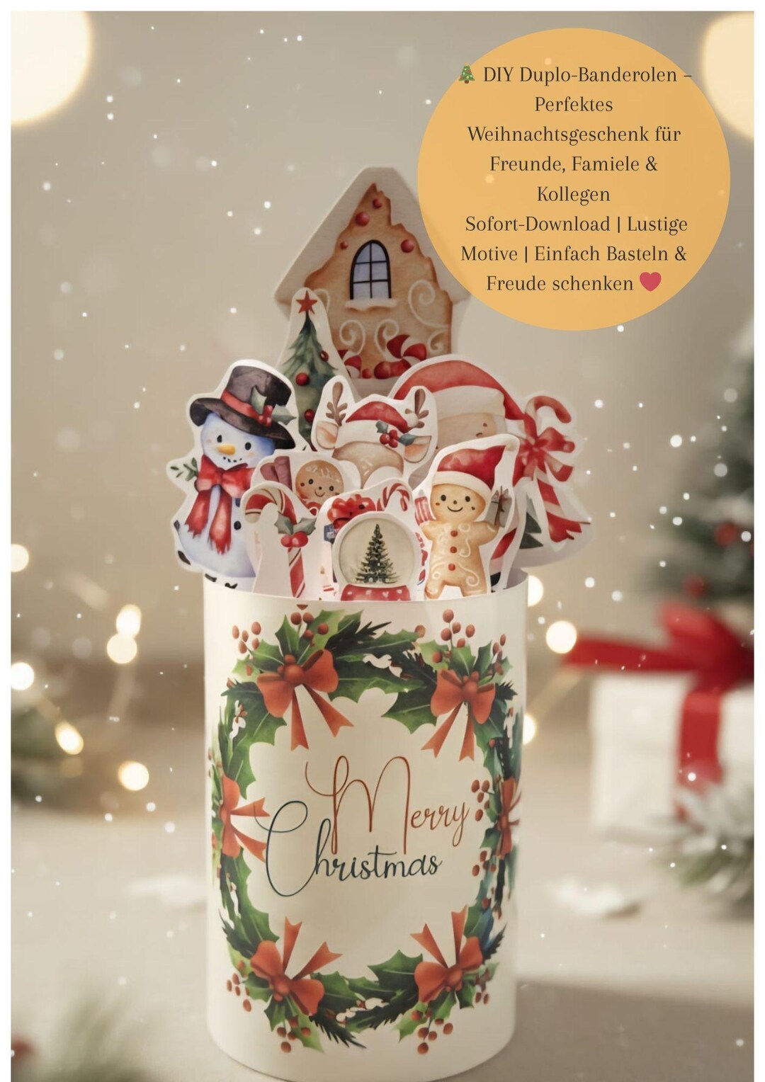 Duplo Christmas Wrapper PDF Template for Printing | Duplo Christmas ...