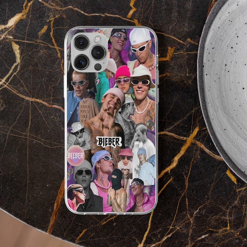 Justin Bieber Phone Case Popstar Singer Cover for iPhone 17pro, 16, 15 ...