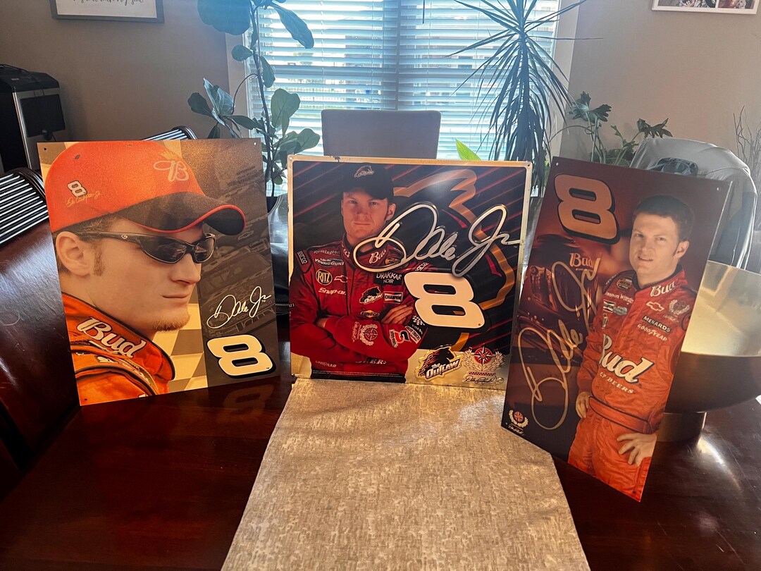 Dale Earnhardt Jr Vintage Tin Signs - Etsy