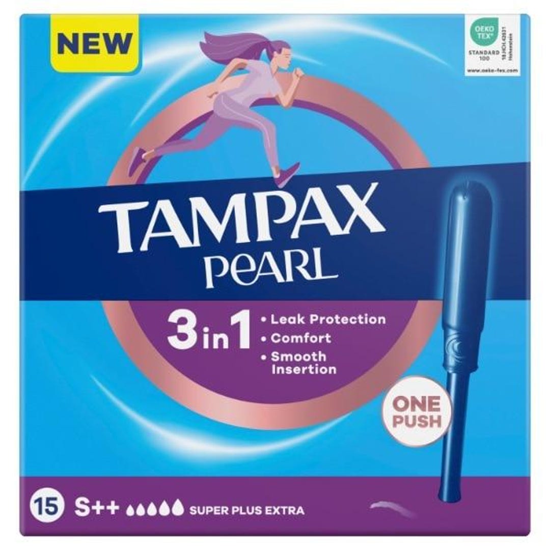 Tampax Pearl Super Plus Extra 15s - 2 Packs (30) - Etsy