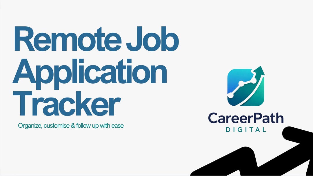 Remote Job Application Tracker | Job Search Spreadsheet for Remote Jobs ...