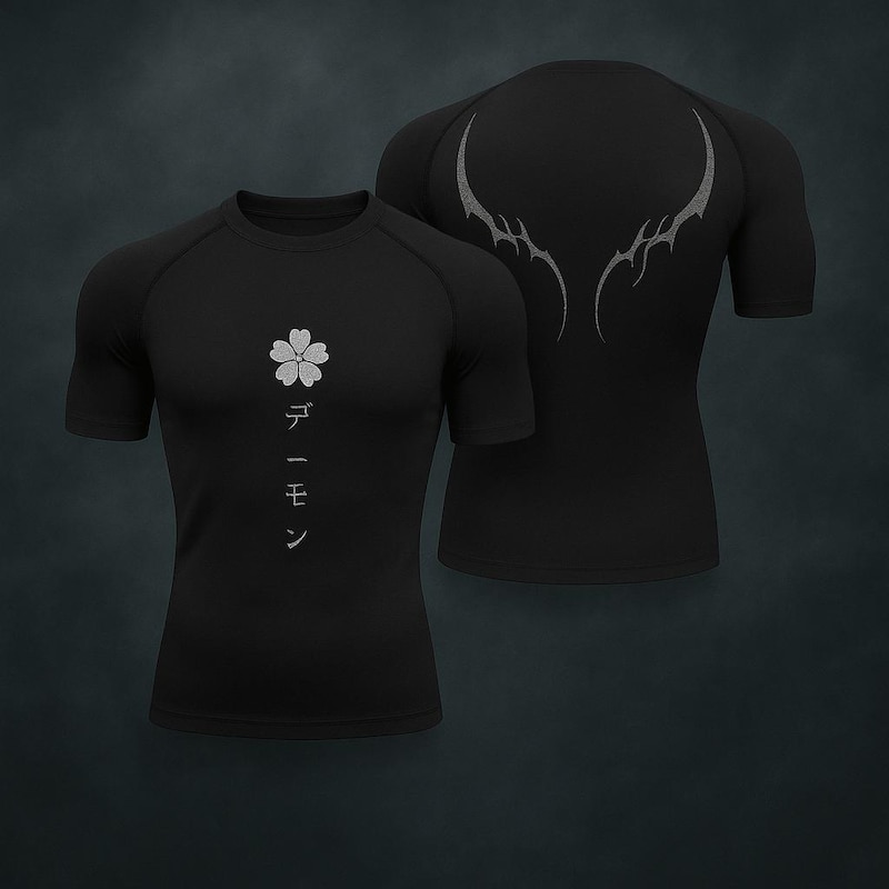 Anime Compression Shirt - Etsy