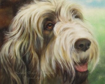 Snow Leopard Paper PRINT 11x14 Snow Leopard Charcoal | Etsy