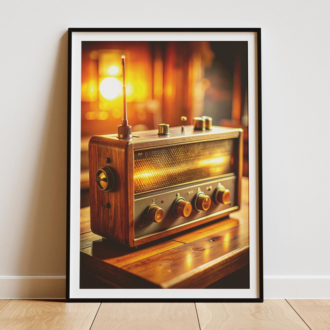 Vintage Ham Radio Poster: 1970s Retro Decor (digital Download) - Etsy