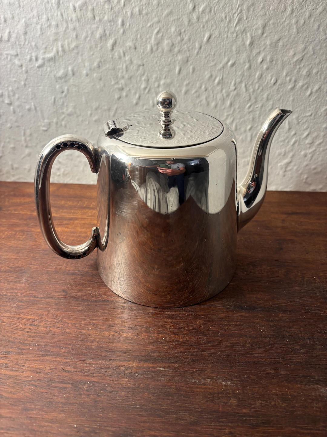 Vintage Edwardian Silver Plated Teapot, Sheffield EPNS 1 Pint - Etsy UK