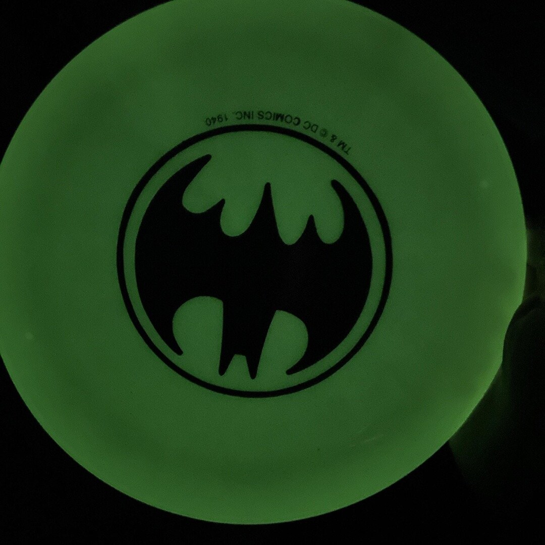 Vintage 1940 Logo DC Comics Batman Humphrey Flyer Frisbee Disk Glow in ...