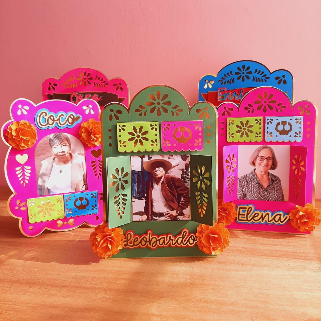 Day of the Dead Photo Frame - Digital File - Two Designs - Etsy