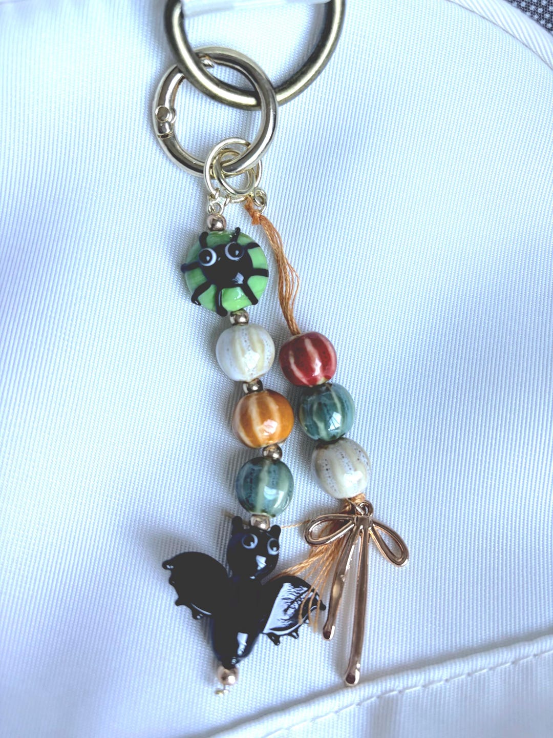 E. James Halloween Keychain - Etsy