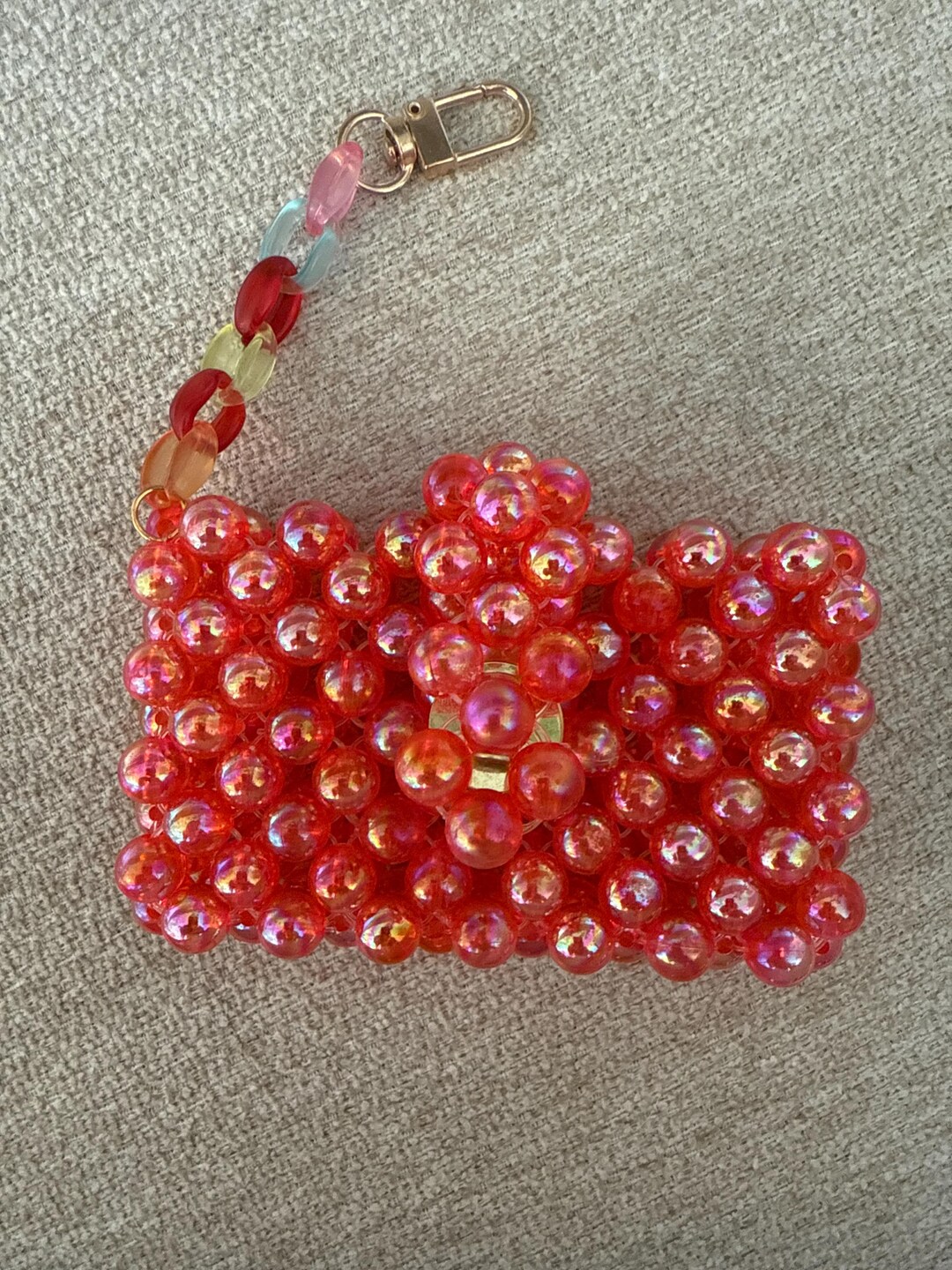 Beaded Card Case - Etsy
