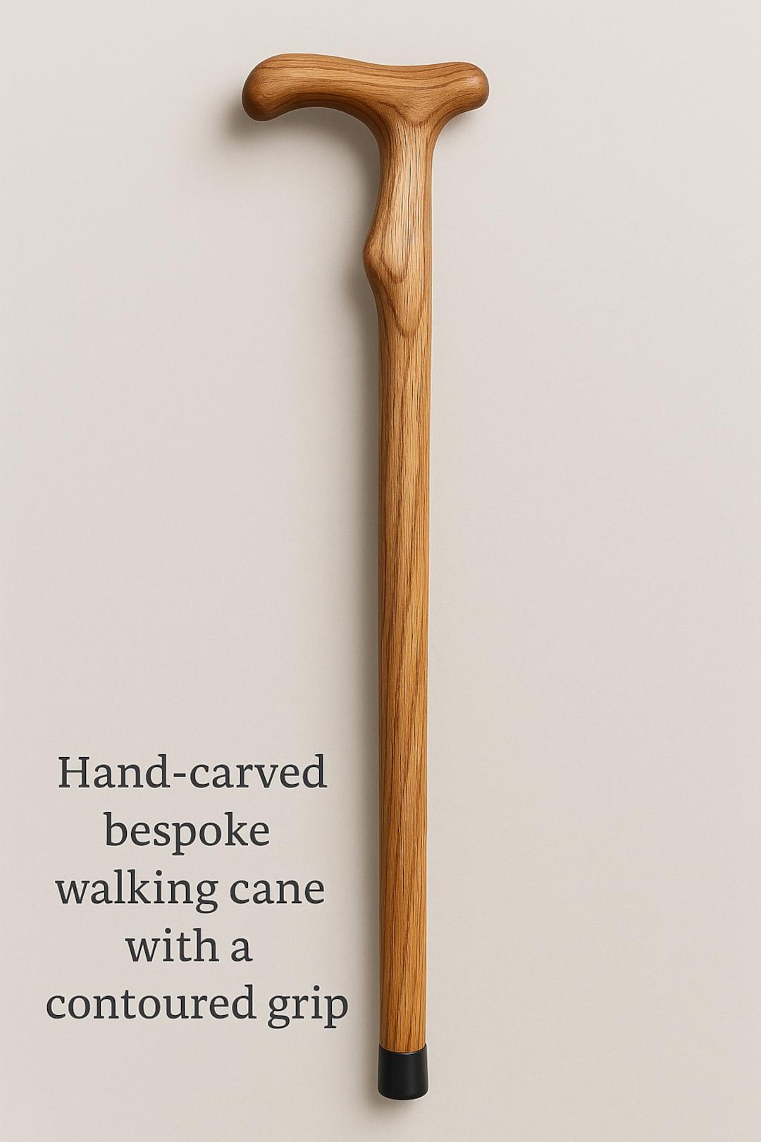 Bespoke Hickory Cane (rated for up to 450 Pounds) Hand-carved, Fire ...