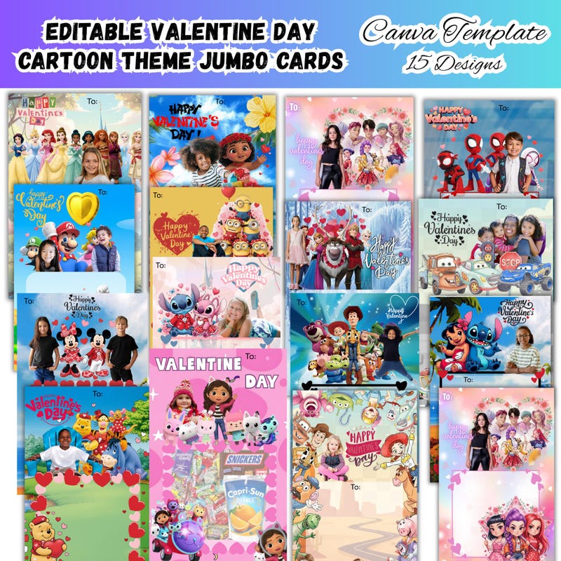 Jumbo Card Party Favors - Etsy UK