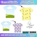All Over T-shirt Template 9 Sizes Shirt Sublimation Blank Template ...