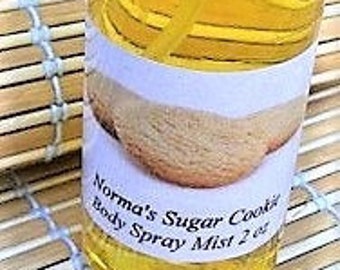 Sugar Body Spray - Etsy