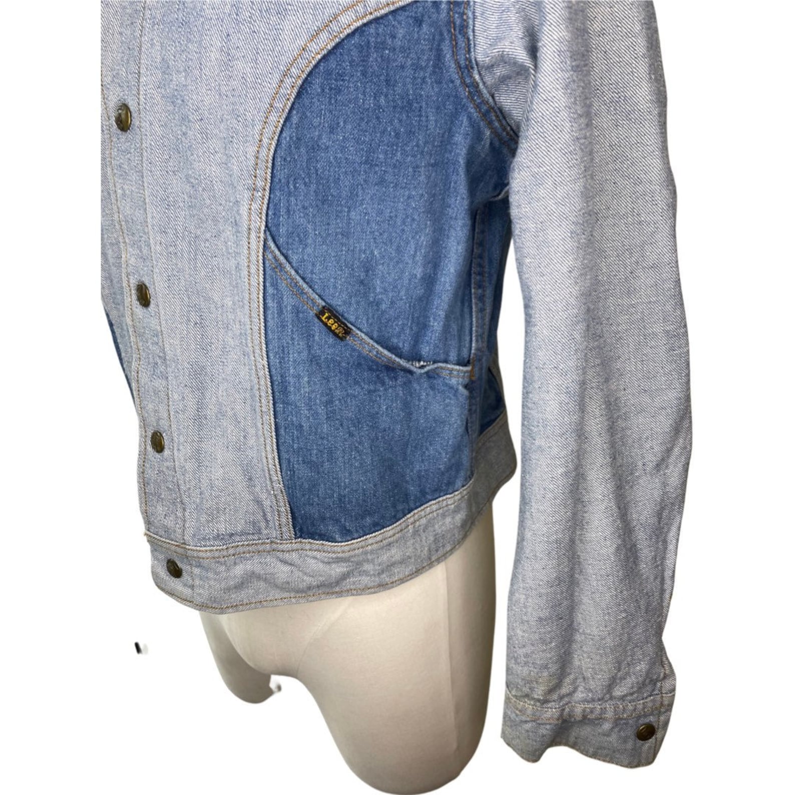 1970s Reversible Lee Denim Jacket - Etsy