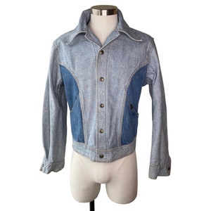 1970s Reversible Lee Denim Jacket - Etsy