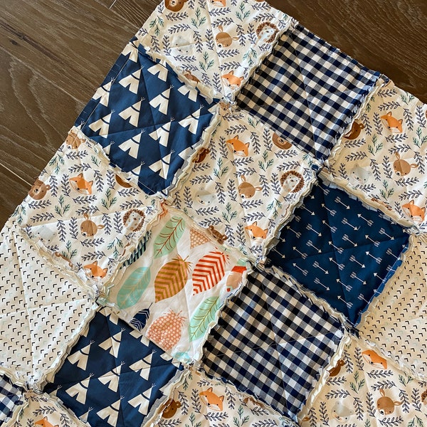 Bear Rag Quilt - Etsy