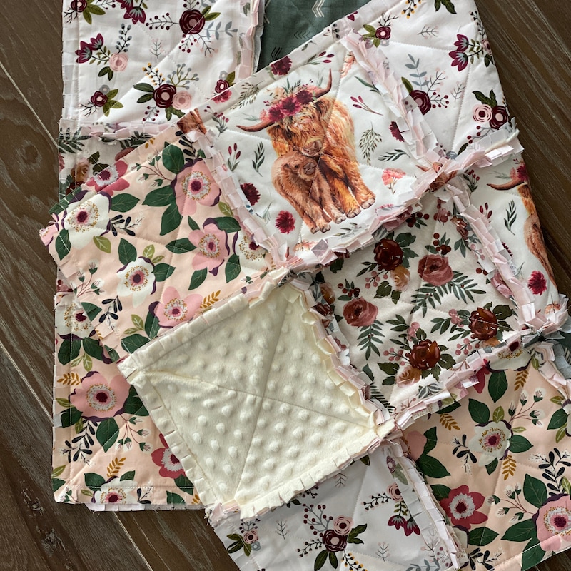 Cow Quilt - Etsy