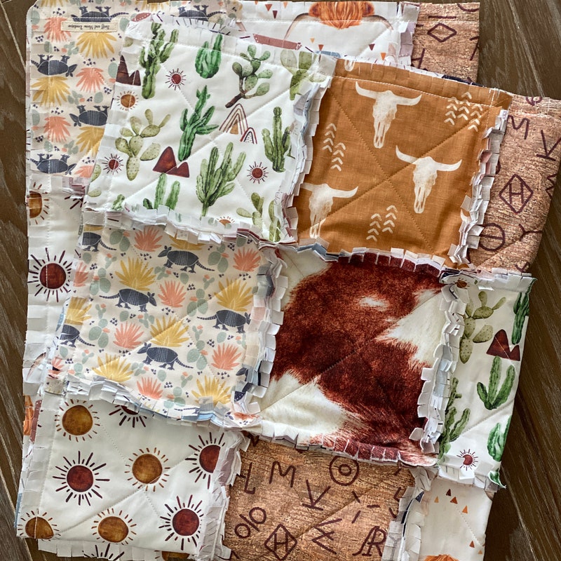 Cowboy Baby Quilt - Etsy