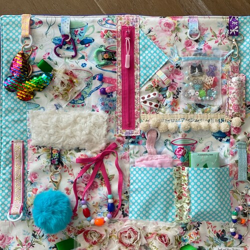 Big Fidget Blanket for Dementia Alzheimer's Quilt Blanket - Etsy