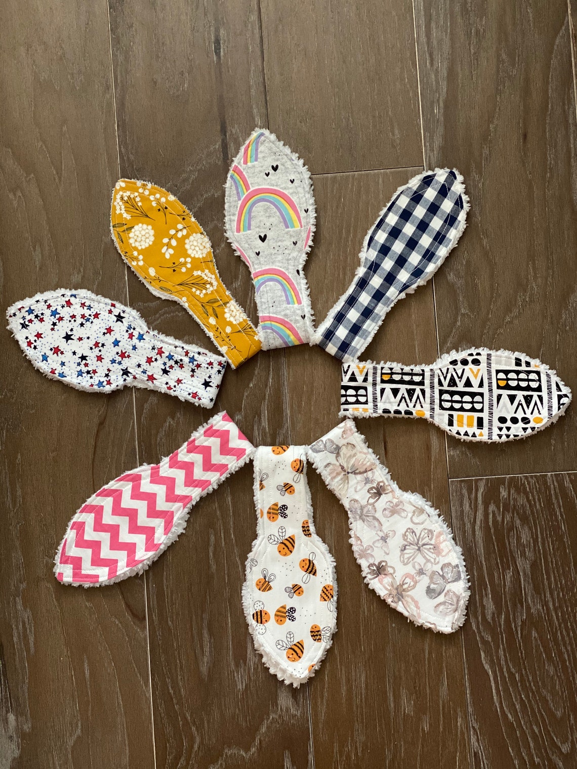 Bunny Ears Teether/ Baby/ Teething Ring/ Tribal Teething Ring/ | Etsy